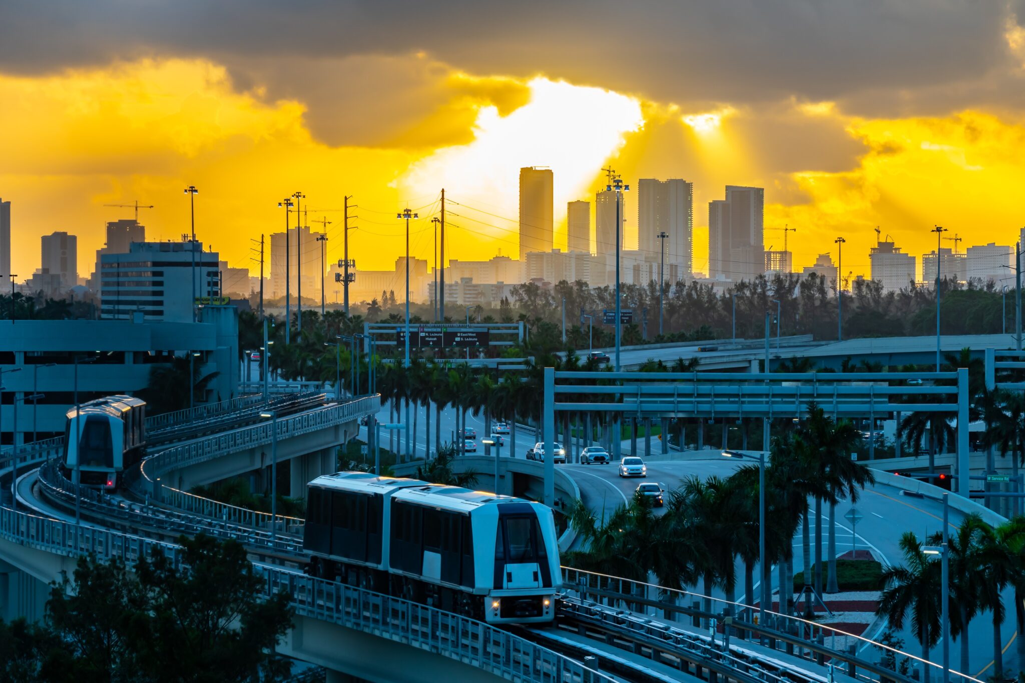 Como ir do Aeroporto de Miami a Downtown ou Miami Beach